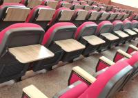 China Usit CA117 Auditorium Chair with Foam Fabric Seat and Writing Pad for Meeting Room Church for sale