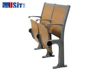 China Aluminum Folding Student Desk and Chair Set Wooden Classroom Furniture 440mm Standard Size for sale