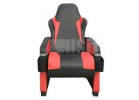 China Electric Lift Recliner Theater Sofa with Reading Light 580mm Center PU Leather for sale