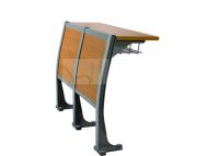 China Floor Mounted College Student Desk Chairs High Perfomance Wooden Material for sale