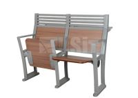 China USIT Plywood Folding Student Desk Chair with High Strength Steel Frame 500mm Seat Height for sale