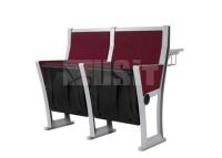 China Folded Classroom Desk and Chair Set Aluminum Alloy Foot 4 Inch Profile Space Saving for sale