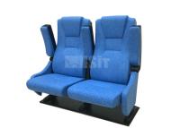 China Cold Moulded High Resilient Foam Public Theater Seating Swing Back Function 55kg Density for sale