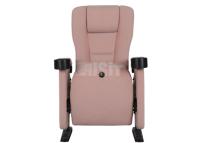 China European Style Commercial Cinema Seats with Swing Push Back Mechanism 55kg Foam Density for sale
