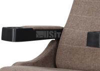 China IMAX Luxury Swing Back Cinema Seat with Retractable Cup Holder 440mm for sale