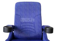 China Ergonomic Commercial Movie Theater Seating 580mm Center Distance with Embroidery Logo for VIP Cinema for sale