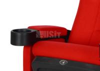 China USIT Cinema Theater Seating 580mm Center Distance High Density Foam 5 Years Warranty for sale