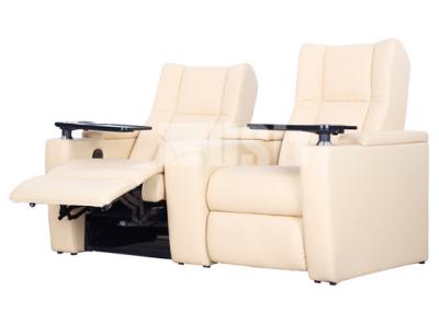 China Luxury Cinema VIP Electric Recliner Sofa with Heat Seat Cushion 670mm for sale