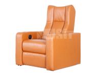 China High Grade Home Theater Recliner Chair with Thick Cushion 34kg/m3 Foam for sale