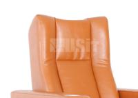 China High Grade Home Theater Recliner Chair with Thick Cushion 34kg/m3 Foam for sale