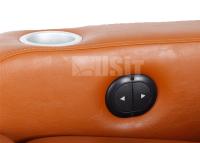 China High Grade Home Theater Recliner Chair with Thick Cushion 34kg/m3 Foam for sale