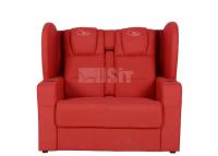 China USIT Home Theater Seats 2 Seater Fabric Movie Sofa Easy Clean 55kg/m3 Foam for sale