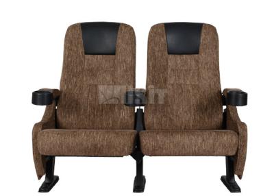 China Economic Fabric Commercial Theater Seating VIP Cinema Seats with 55kg/m³ Foam Density for sale