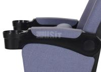 China USIT Home Cinema Theater Seating with Tip Up Seat High Density Foam 55kg/m3 for sale
