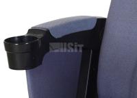 China USIT Home Cinema Theater Seating with Tip Up Seat High Density Foam 55kg/m3 for sale