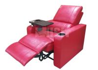 China Electric Recliner Corner Sofa Theater Seating with Rotary Tray Table 2 Seater for sale