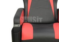 China USIT Orange Cinema Sofa Recliner , Theater Seating Couch Lift Up Function for sale