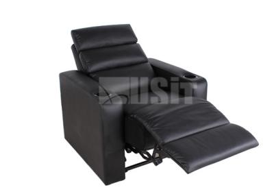 China Custom 700mm Luxury Electric Recliner Chair with Gravity Mechanism for Home Theater for sale