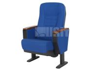 China Modern Style Padded Church Chairs Steel Frame Construction High Durability for sale