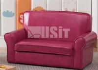 China Kids Sofa Armchair Lounge Couch Wood Frame High Density Sponge 1-2 Seat for sale