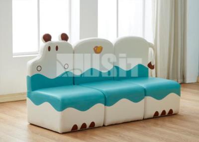 China Kawaii Pattern Mini Kids Sofa Chair 80cm PVC Leather Children Couch Home Decoration for sale
