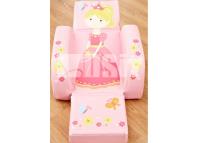 China USIT Kids 2 in 1 Flip Open Foam Sofa Bed for Toddlers 18 Months Plus Lightweight Durable for sale