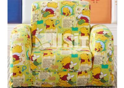 China Children 2 in 1 Flip Open Foam Couch Bed Winnie Pooh Pattern 18 Months Plus for sale
