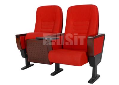 China 580mm Auditorium Church Chair Theater Seating High Density Foam 55kg/m3 for sale