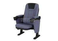 China Commercial Theater Seating Fabric Rocker Seat Back Cinema Chair 55kg/m³ Foam Density for sale