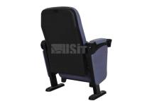 China Commercial Theater Seating Fabric Rocker Seat Back Cinema Chair 55kg/m³ Foam Density for sale