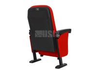 China Commercial Grade Theatre Seating Chairs Cold Rolled Steel Frame 55kg m3 Foam Density for sale