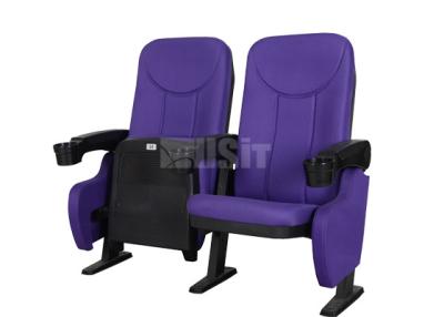 China Economic Rocker Back Commercial Theater Seating 2 Seats Tip Up Seat PP Material for sale