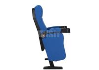 China Blue Acrylic Fabric Cinema Chair Theater Movie Seating 55kg/m³ Foam Density Commercial Use for sale