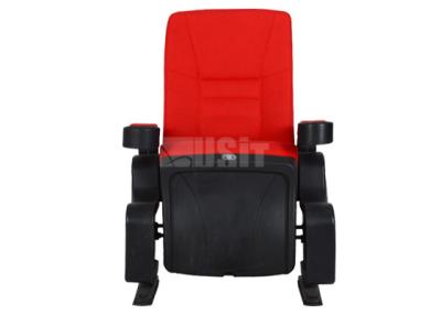 China High Back Commercial Theater Seating Acrylic Fabric Cinema Seats 5 Years Warranty for sale
