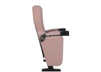 China Folding PU Molded Foam Auditorium Theater Seats with Big Cup Holder 55kg/m³ Foam for sale