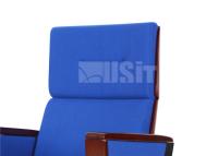 China Durable Folding Auditorium Theater Seats Premium Quality With Plywood Outer Back for sale