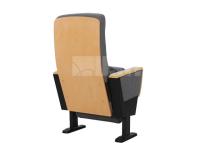China VIP Church Auditorium Chairs 5 Year Guarantee Imported Hardwood Armrest 580mm Center for sale