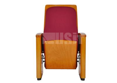 China USIT High End Fabric Auditorium Theater Seating Equips Folded Writing Tablet for sale