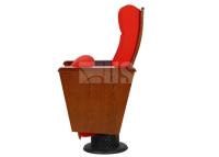 China PU Molded Foam Cushion Auditorium Theater Seating 580mm Center with Air Supply Device for sale
