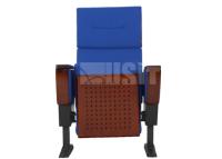 China Wooden Back Home Cinema Seating Theatre Chairs with Cold Rolled Steel Feet 580mm Center for sale