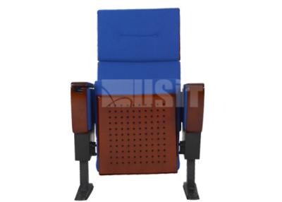 China Wooden Back Home Cinema Seating Theatre Chairs with Cold Rolled Steel Feet 580mm Center for sale