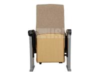 China Solid Wood Armrest Conference Room Chairs , Theatre Seating Chairs Standard Packing for sale