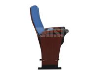 China Aluminum Legs Auditorium Church Seating High End Fabric Custom Color 580mm Seat Width for sale