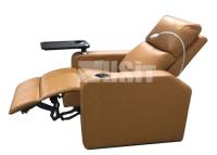 China Electric Cinema Recliner Chair with Swivel Tablet BS5852 Fireproof 580mm Center for sale
