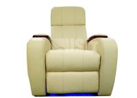 China Electric Recliner Cinema Sofa with 580mm Center Width and PU Leather for sale