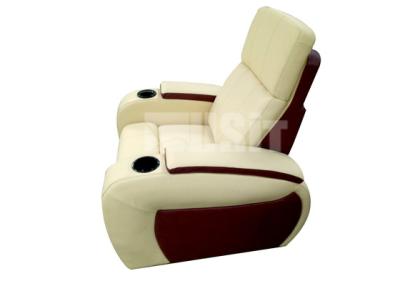 China Electric Recliner Cinema Sofa with 580mm Center Width and PU Leather for sale