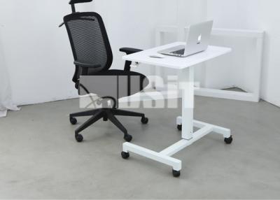 China Commercial One Leg Height Adjustable Work Standing Table 690x480mm Gas Lift for sale
