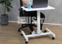 China Gas Spring Hydraulic Height Adjustable Laptop Standing Desk Single Leg for sale