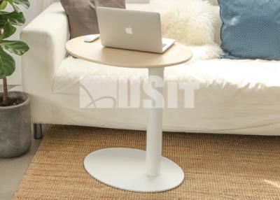 China Modern Single Leg Gas Lift Height Adjustable Standing Desk for sale