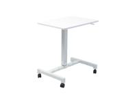 China Gas Lift Height Adjustable Standing Desk 690x480mm Sit Stand Office Workstation for sale